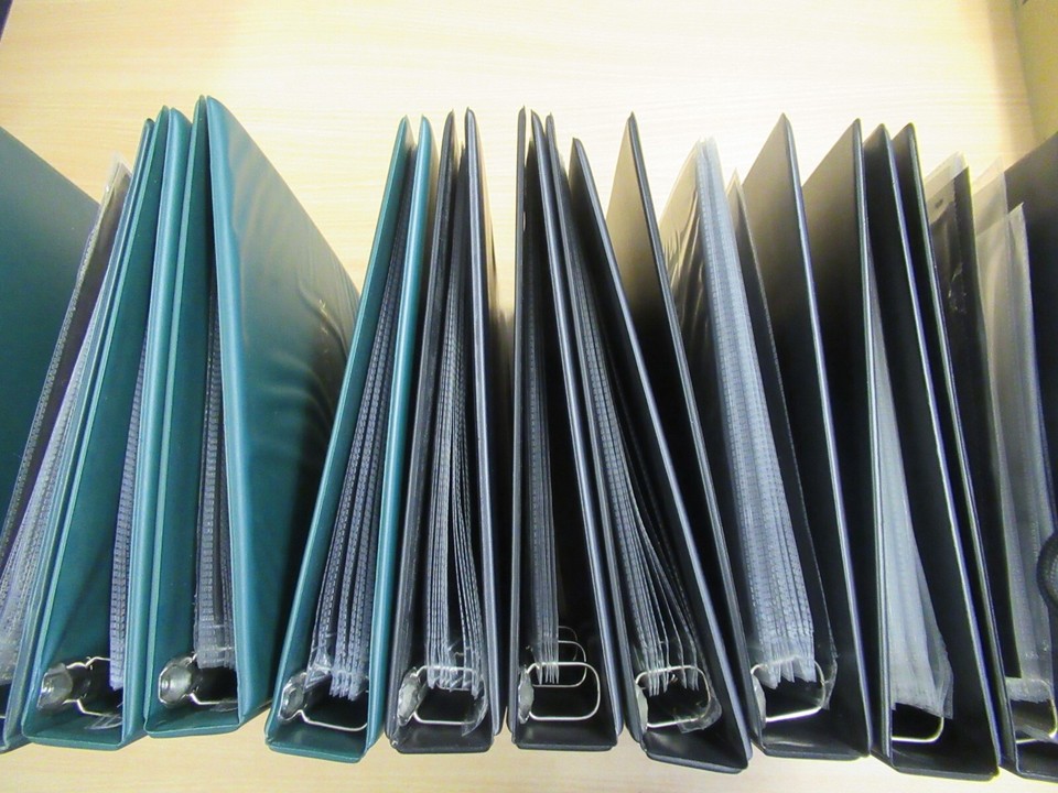 10 WHS WH SMITH FDC FIRST DAY COVER 4 RING ALBUMS + PAGES / LEAVES ...