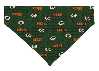 GREEN BAY PACKERS Dog Bandana NFL Football Pet Scarf NEW DESIGN **Made ...