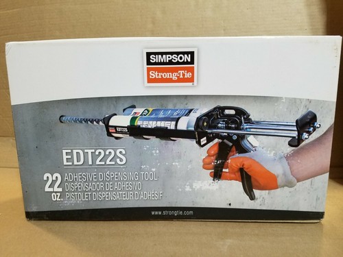 Simpson Adhesive Manual Dispensing Tool 22oz. cartridges EDT22S Strong ...