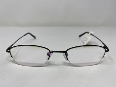 XIELIANG OPTICAL B212 BLACK 51-19-135 Metal Half Rim Eyeglasses Frame ...