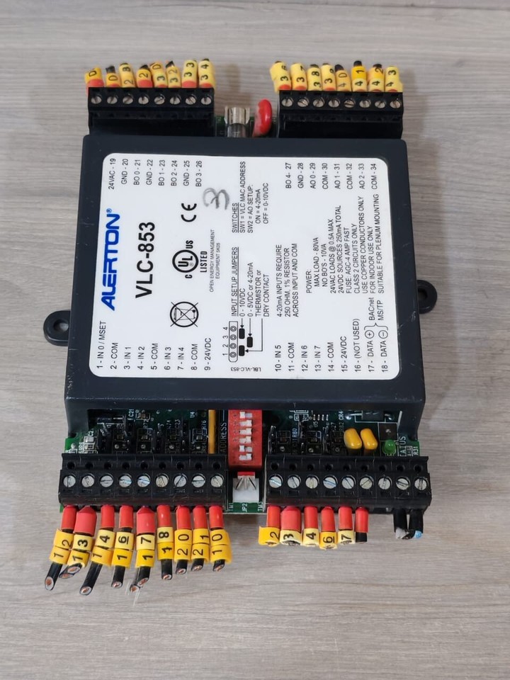 ALERTON VLC-853 BACNET FIELD CONTROLLER 24VAC- W/O ANY ACCS. | eBay