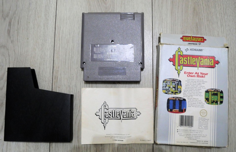 Nintendo Nes Castlevania boxed Complete konami video game | eBay UK