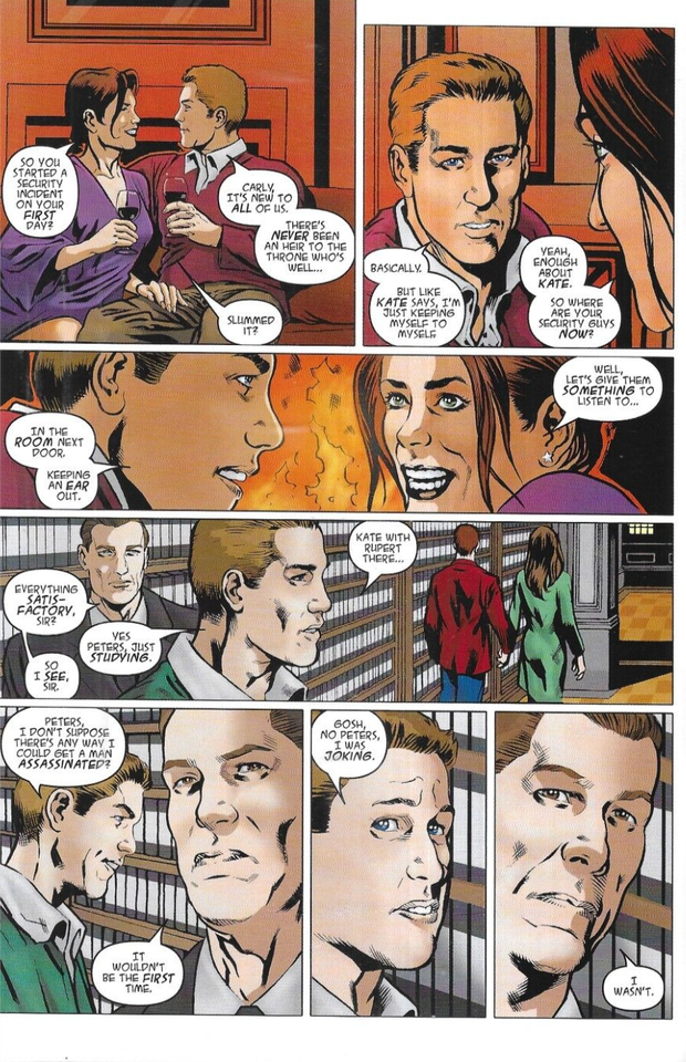 Prince William Comic First Print Cover A Green 2011 Rich Johnson Gary ...