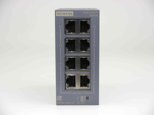 SIEMENS 6GK5008-0BA00-1AB2 SCALANCE SWITCH XB008 | eBay