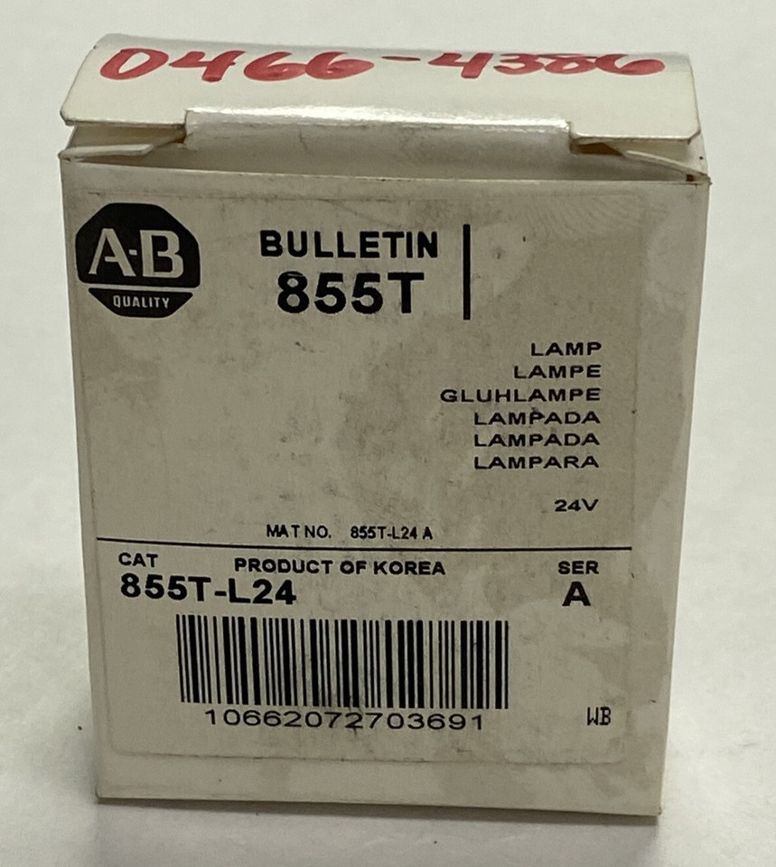 ALLEN BRADLEY,855T-L24,SER A BULB LAMP NOS | eBay