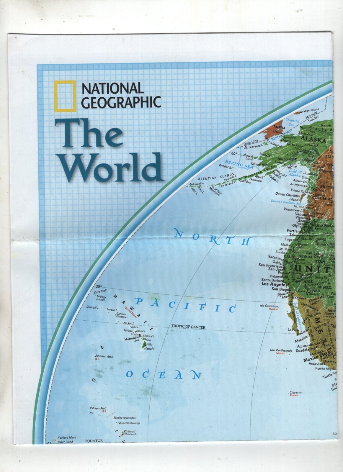 National Geographic Map of the World 2010 | eBay
