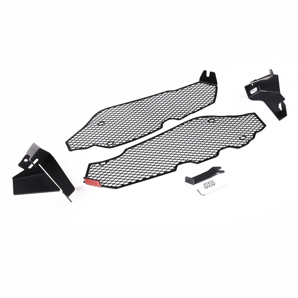 Fits 2020-2024 Corvette C8 Side Intake Mesh Grille Stainless Filler ...