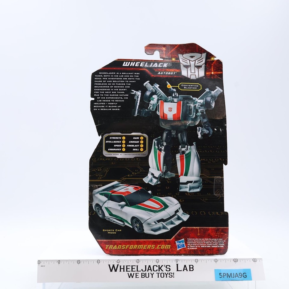 Wheeljack Transformers Generations 2010 Hasbro Action Figure NEW MOSC ...