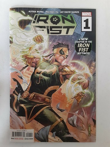 Iron Fist #1 Main Cover Lin Lie Sword Master 2022 | eBay