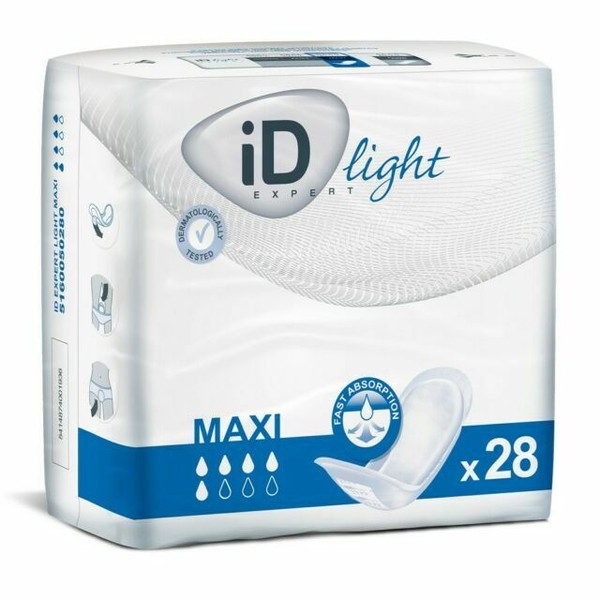 ‎ID Expert Light Maxi 5160050280 Incontinence Pads for Men and Women ...