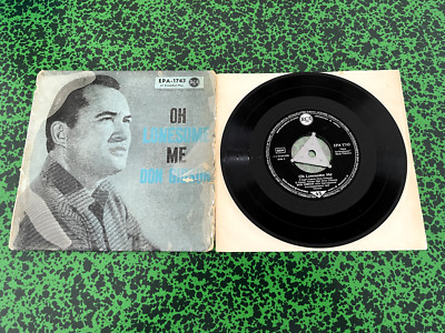 VINYLE 45 TOURS DON GIBSON : OH LONESOME ME - EPA-1743 | eBay