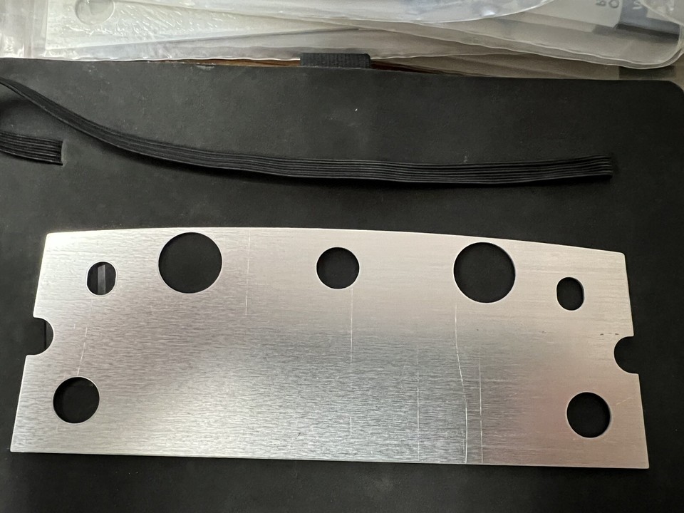 Motorola MOTRAC, MOCOM-70 NOS Control Head Escutcheon Faceplate 4 ...