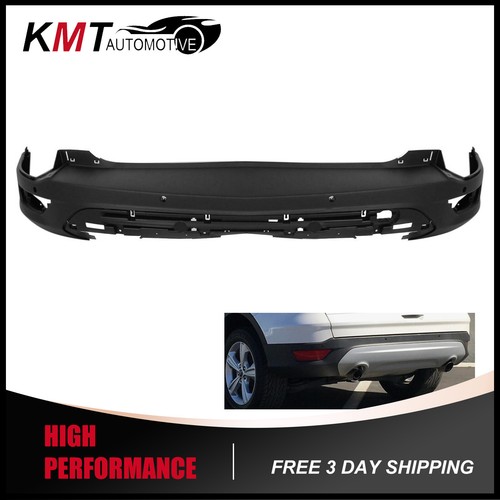 Rear Bumper Cover Textured W/ Sensor Holes For 2013-2016 Ford Escape ...