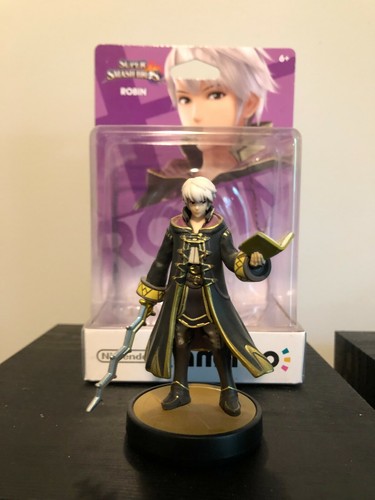 Robin Super Smash Bros Amiibo - Box - Nintendo - First Print - Original ...