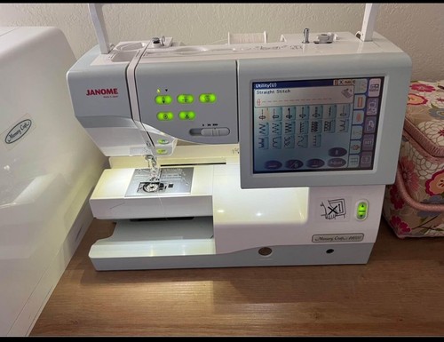 Janome Memory Craft 11000 MC11000 Sewing Quilting Embroidery Machine ...