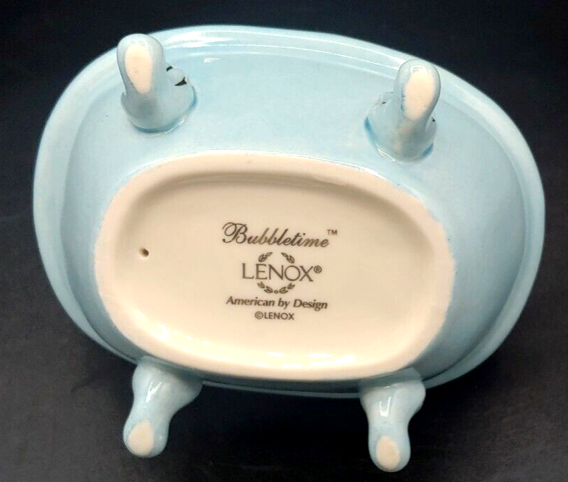 Lenox Pig Figurine Bubbletime Bubble Bath Bathtub | eBay