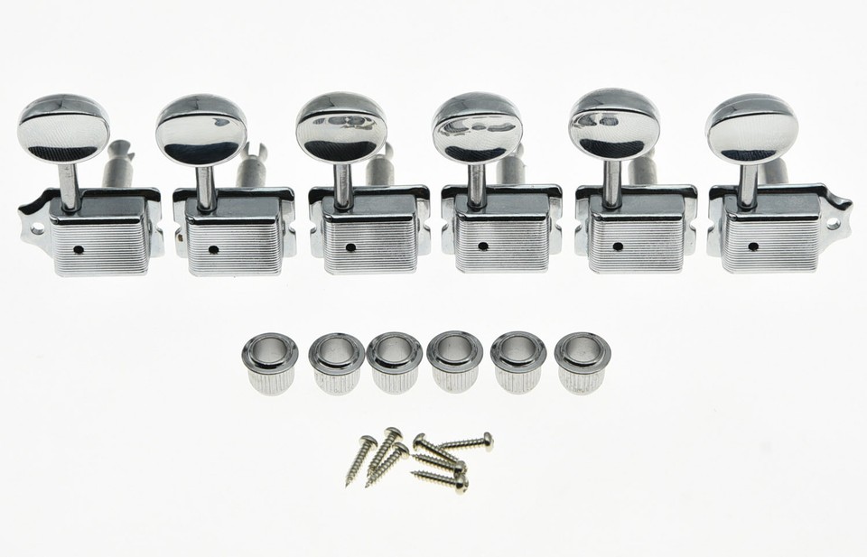 KAISH Split Shaft Vintage Guitar Tuning Keys Guitar Tuners Machine ...