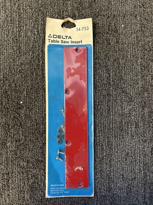 DELTA 34-753 INSERT FOR TABLE SAW | eBay