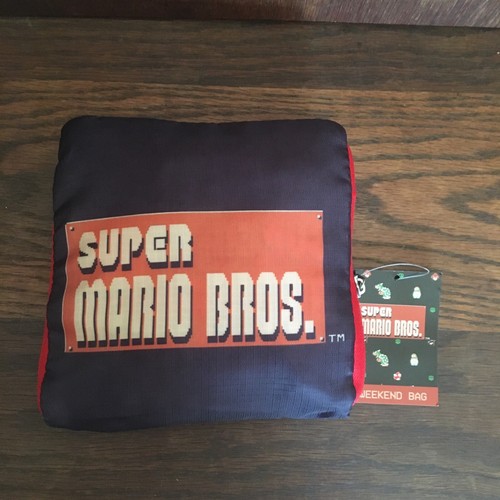 Nintendo Licensed Super Mario Bros. Weekend Travel Tote Duffel ...