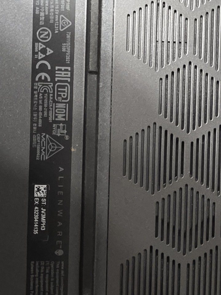 Alienware M15 R6 Gaming Laptop 16GB RAM, 512GB SSD, I7-11800H | eBay