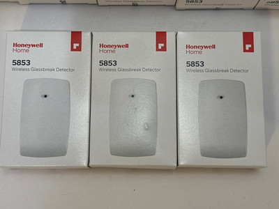Lot of 3 Brand New Honeywell 5853 Wireless Glass Break Sensor Ademco ...