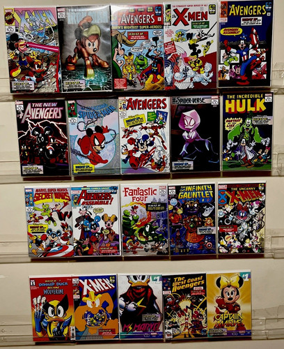 Amazing Spider-Man What If Disney 100 Variant Set of 20 Marvel Comics ...