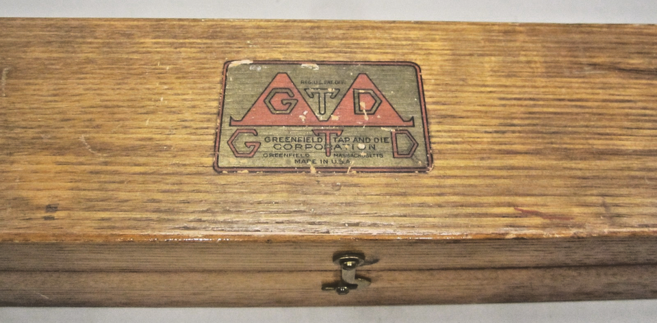 Greenfield Tap & Die #16 3/4" Rethreader w/ Ratchet Wrench and Original ...