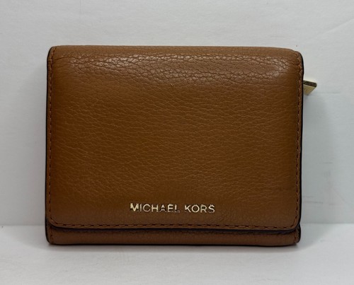 Vintage Michael Kors Small Liane Small Billfold Wallet Brown All Card ...