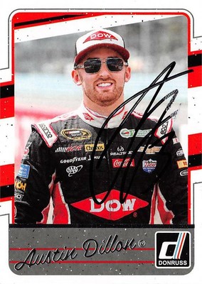 Austin Dillon autographed Trading Card Auto Racing, NASCAR, SC 2017 ...
