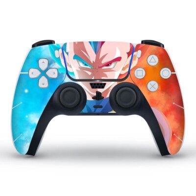 Dragon Goku Cartoon PS5 Controller Skin Sticker Decal Vinyl Wrap ...