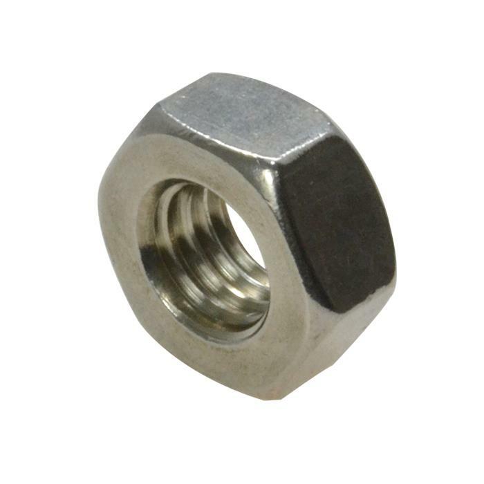 Pack Size 50 Stainless Marine G316 Hex Standard M27 (27mm) Metric ...