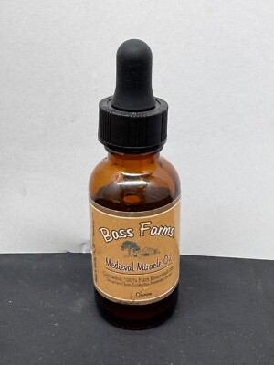 BASS FARMS- Medieval Miracle Oil- with 4 potent Essential Oils- "secret ...