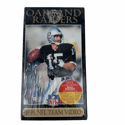 NFL FILMS - Oakland Raiders 1996 NFL Team Video - Tim Brown Sealed | eBay