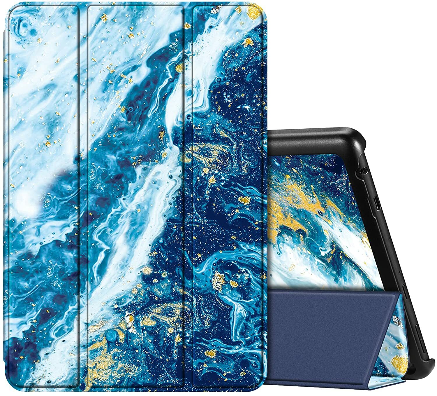 Case for For Amazon Fire HD 10 Tablet 11th Gen (2021) Slim Shell Stand ...