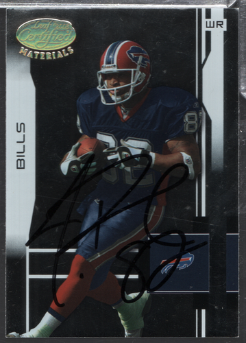 Josh Reed Bills Autographed 2003 Donruss Leaf #15 101623NPCD128 | eBay