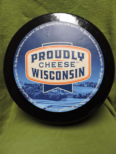 Proudly Cheese Wisconsin Fake Artificial Round Deli Cheese Display | eBay