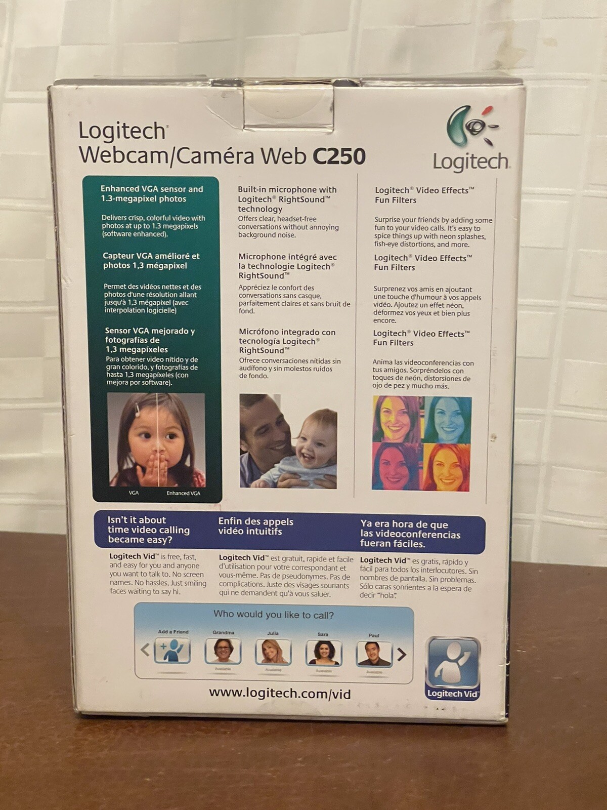 Logitech C250 Web Cam for sale online | eBay