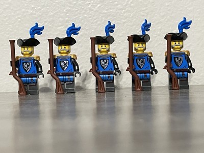 5 Lego Black Falcon Musket Knight Minifigures | eBay