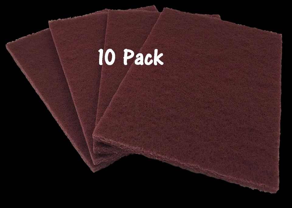Hand Sanding Pads | Very Fine Grit | General Purpose Abrasive | 10 Pack ...