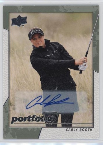 2024 Upper Deck Portfolio Rookies Auto Carly Booth #92 Rookie Auto RC ...