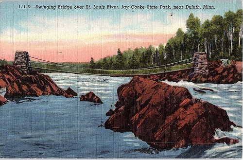 Postcard BRIDGE SCENE Duluth Minnesota MN o/19 AI0849 | eBay