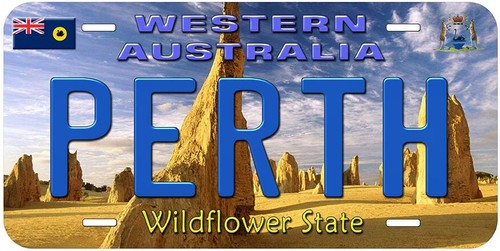 Perth Australia Novelty Car License Plate | eBay