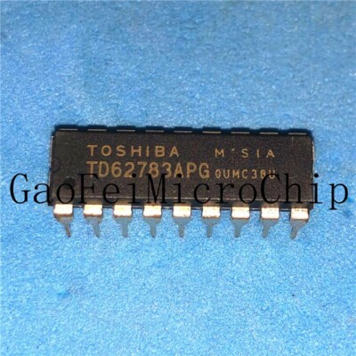 5PCS TD62783APG TD62783AP TD62783 DIP-18 8 CH High-Voltage Source ...