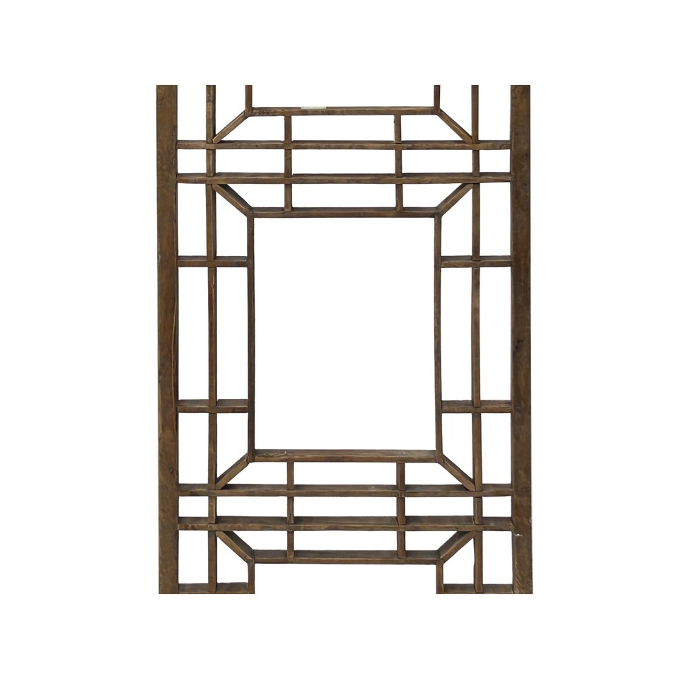 Vintage Restored Oriental Zen Geometric Wood Wall Panel ws3774 | eBay