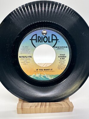 NITEFLYTE I Wonder (If I'm Falling In ) / If You Want It ARIOLA 7747 45 ...
