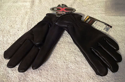 NEW TEXPORT G3TL DEERSKIN THINSULATE WOMENS ROPER GLOVES BLACK SMALL ...