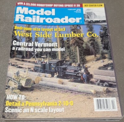 Model Railroader Magazine February 2000 | eBay