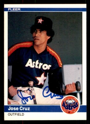 1984 Fleer Baseball #222 Jose Cruz Signed Autograph (no COA) | eBay