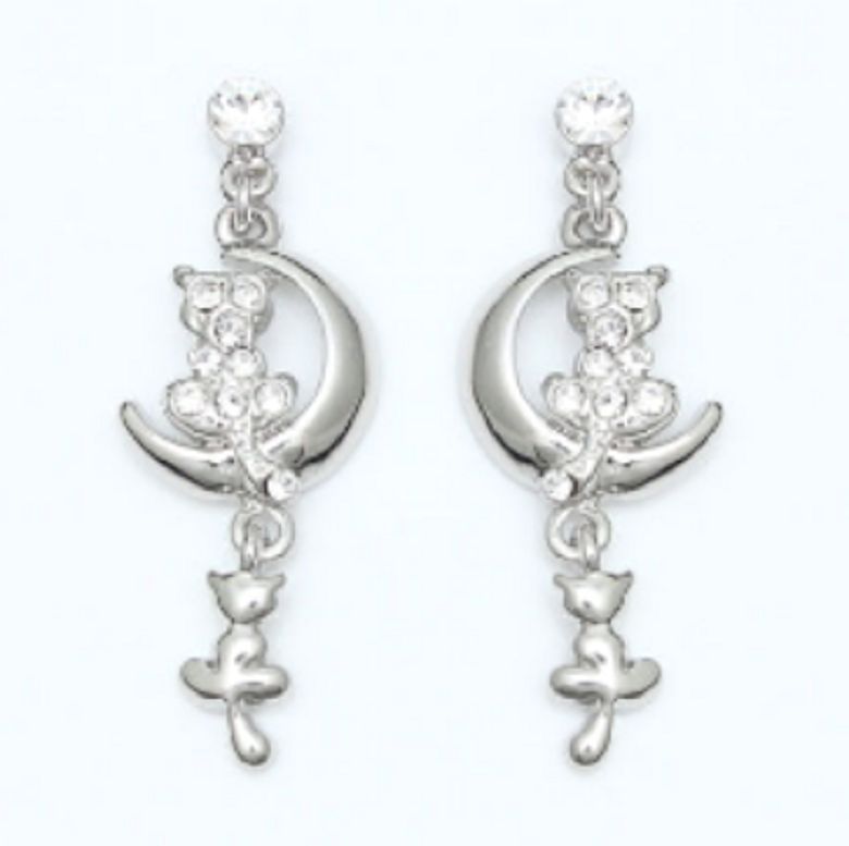 Pendenti con Gatti IN Luna Guardando Stella | eBay