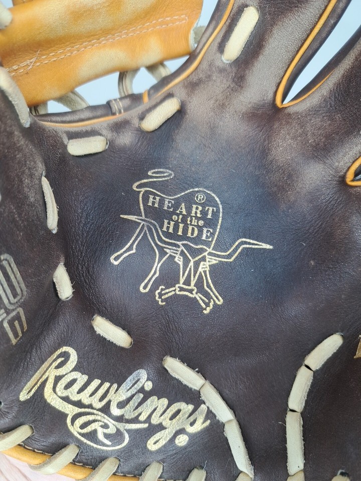 Rawlings HOH 11.75" RHT Baseball Glove Mitt PROR205W-2CH Pro Grade Wing ...